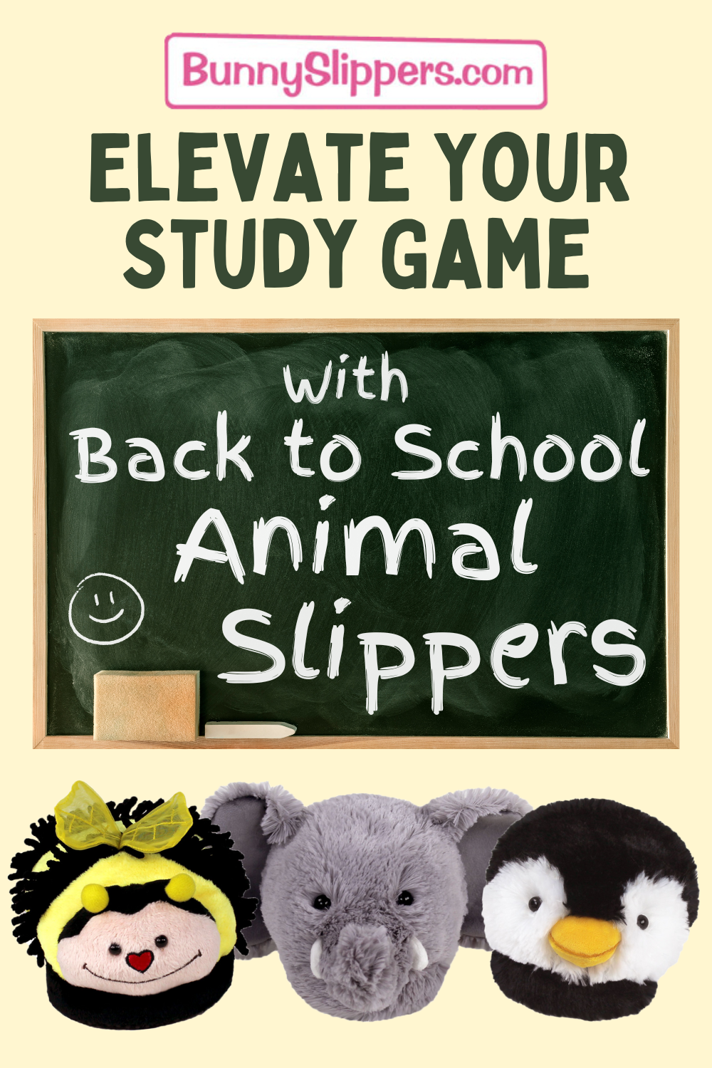 Elevate Your Study Game with Back to School Animal Slippers! - Hop to Pop Elevate Your Study Game with Back to School Animal Slippers! - Hop to Pop